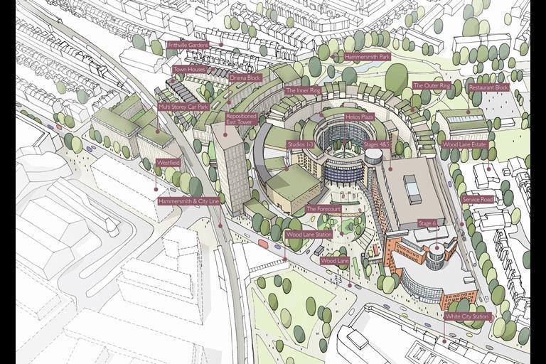BBC TV Centre masterplan unveiled | News | Building